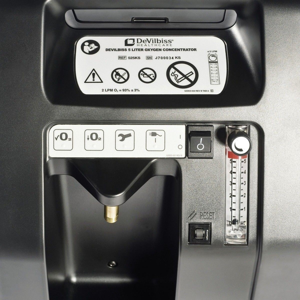 CONCENTRATORE OSSIGENO DEVILBISS 525KS - 5 LT/MIN+ Starter Kit|Medicalmono